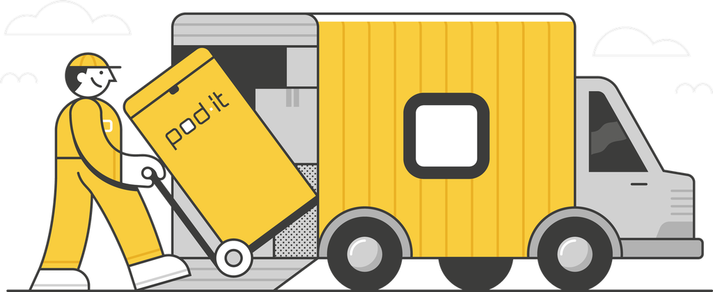 Delivery POD (Calculated upon checkout = base fee + R/km + R5 Service ...